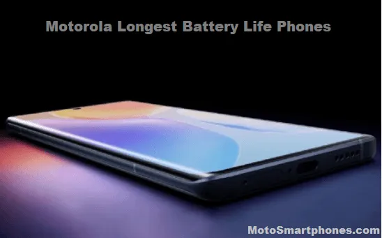 Best Motorola Longest Battery Life Phones in 2025